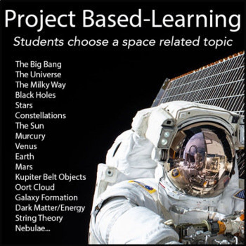 Space Research Project PBL // Printable Teaching Resource // - Etsy