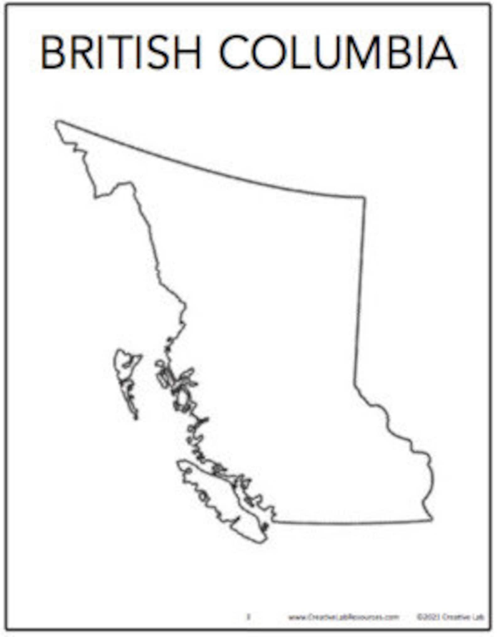 Canadian Province Maps & Canada Map // Printable Teaching Resource ...