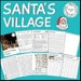 Santa's Village Design - Area & Perimeter // Printable Teaching ...