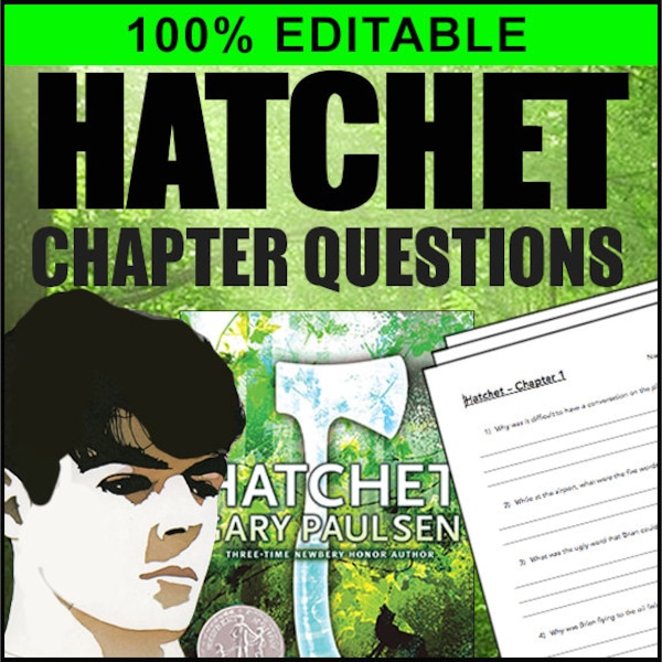 Hatchet Printable - Etsy