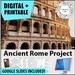 Ancient Rome Research Project - PBL // Printable Teaching Resource ...