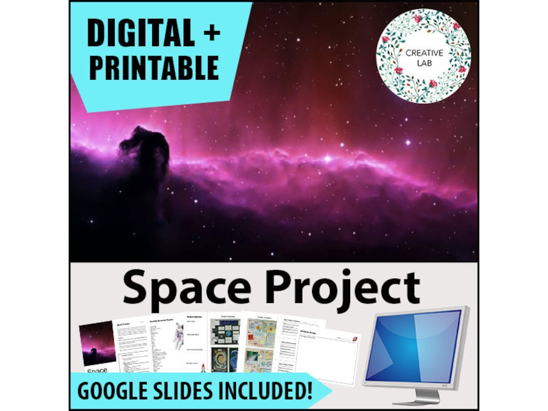 Space Research Project - PBL // Printable Teaching Resource // No Prep ...