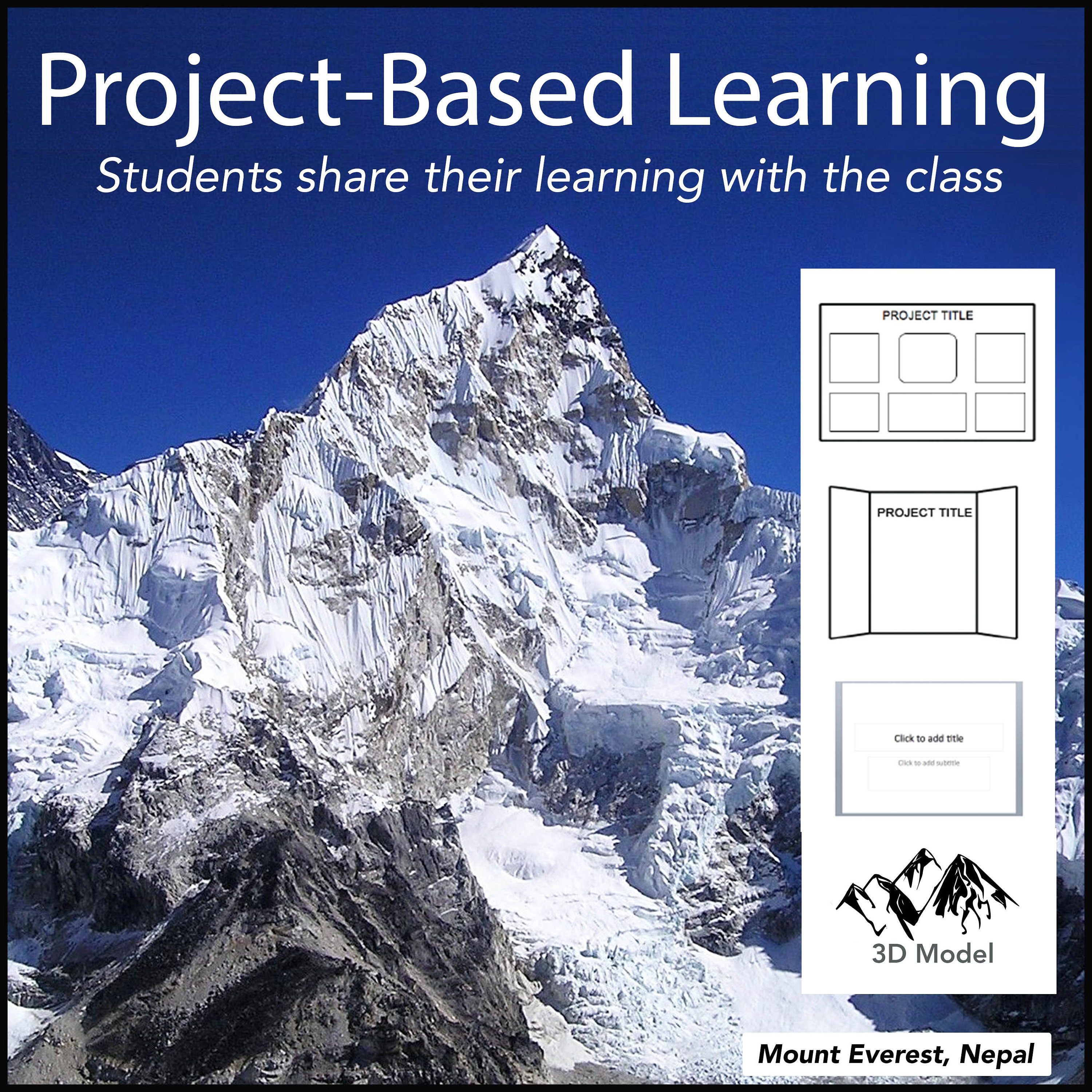 Landforms Research Project - PBL // Printable Teaching Lesson School ...