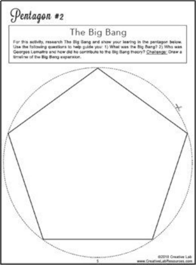 Space Project Craft Activity // Printable Teaching Resource // No Prep ...