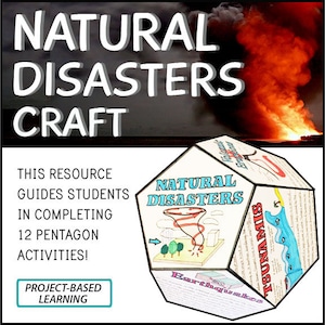 Natural Disasters Project Craft - Etsy