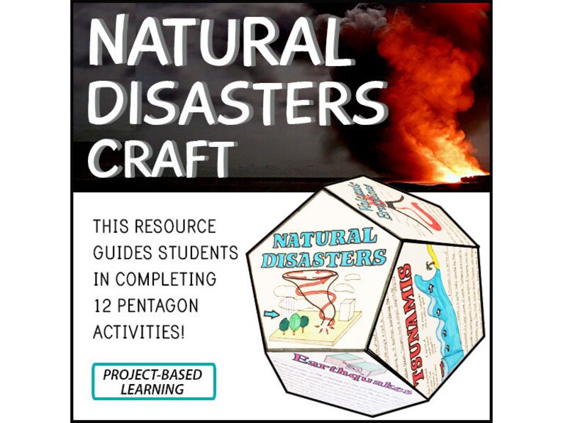Natural Disasters Project Craft - Etsy