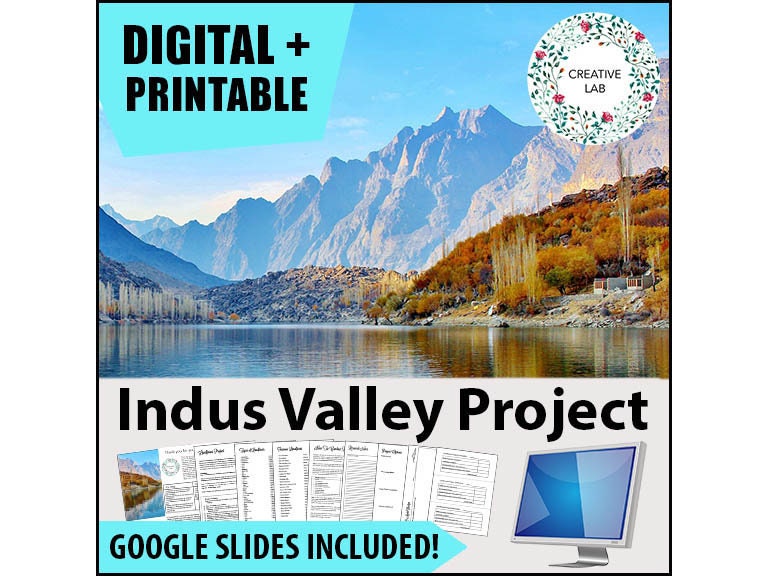Indus Valley Civilization Research Project PBL // Printable Teaching ...