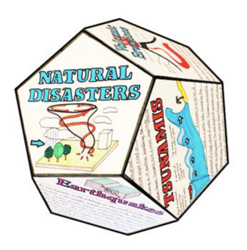 Natural Disasters Project Craft - Etsy