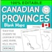 Canadian Province Maps & Canada Map - 100% Editable // Printable ...