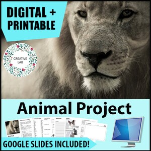 Animal Research Project Adaptations and Evolution PBL // - Etsy