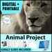 Animal Research Project - Adaptations and Evolution - PBL // Printable ...