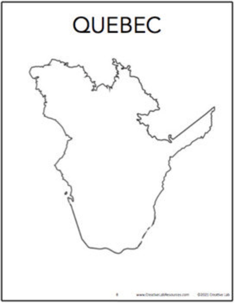 Canadian Province Maps & Canada Map - 100% Editable // Printable ...