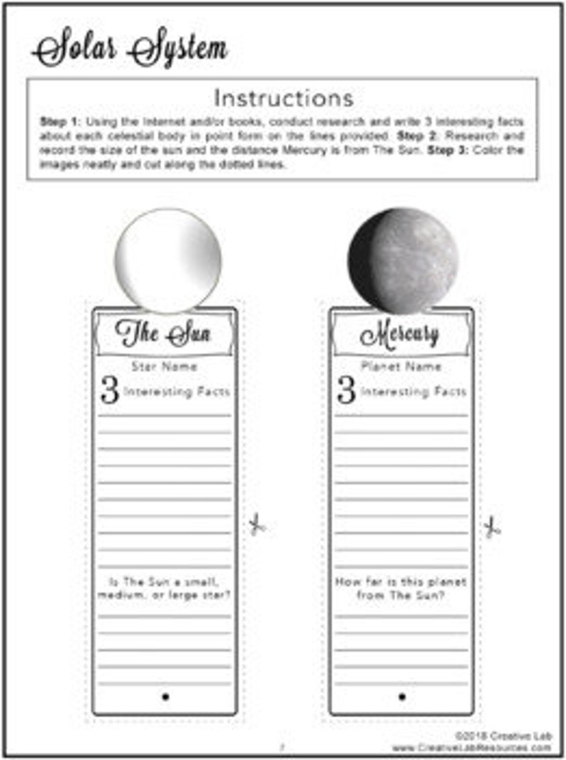 Planet Fans Research Project - PBL // Printable Teaching Resource // No ...