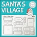 Santa's Village Design Area & Perimeter // Printable Teaching Resource ...