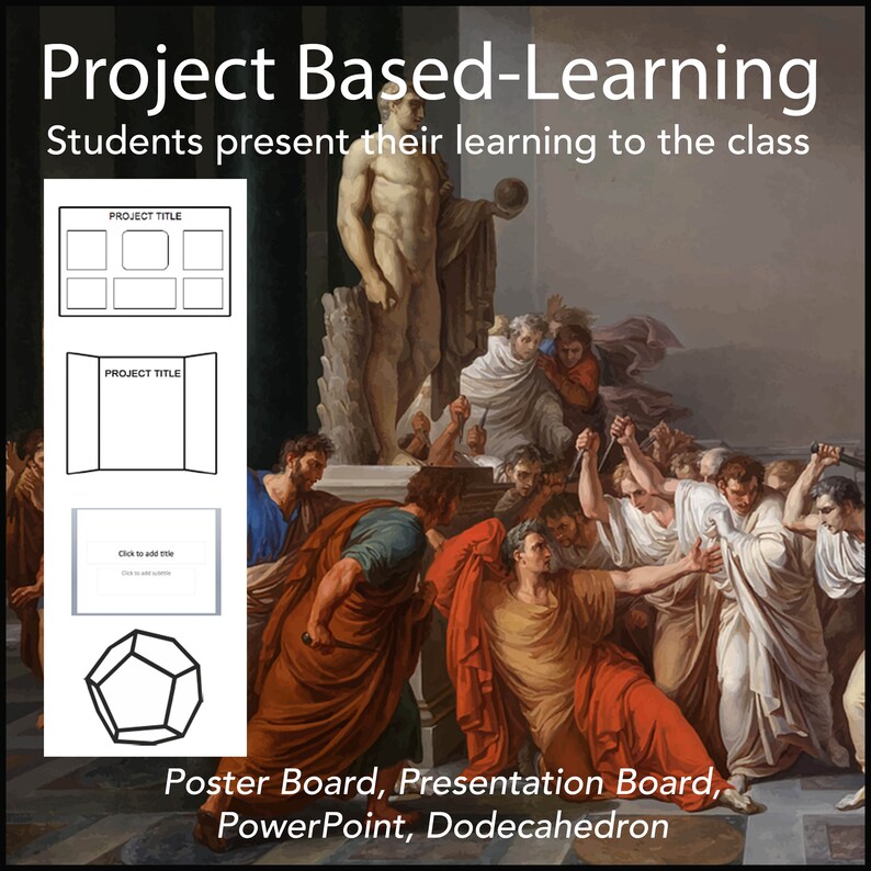 Ancient Rome Research Project - PBL // Printable Teaching Resource ...
