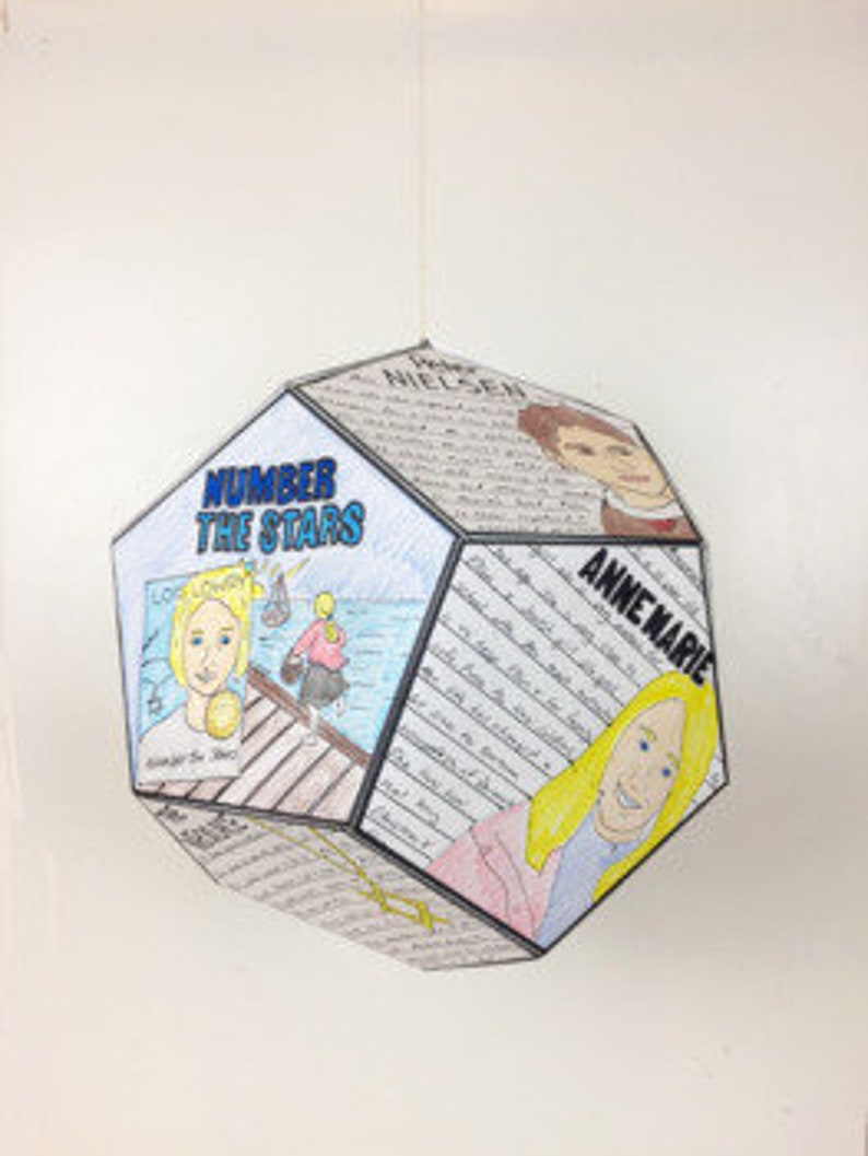 Number the Stars - Novel Study Project Craft - Etsy