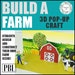 Farm Barn Scene 3D Craft Activity // Printable Teaching Resource // No ...