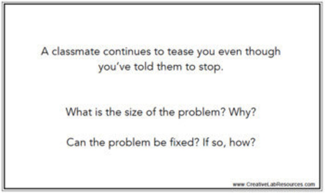 Size of the Problem - Task Cards & Problem Meter - 100% Editable ...