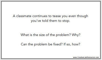 Size of the Problem - Task Cards & Problem Meter - 100% Editable ...