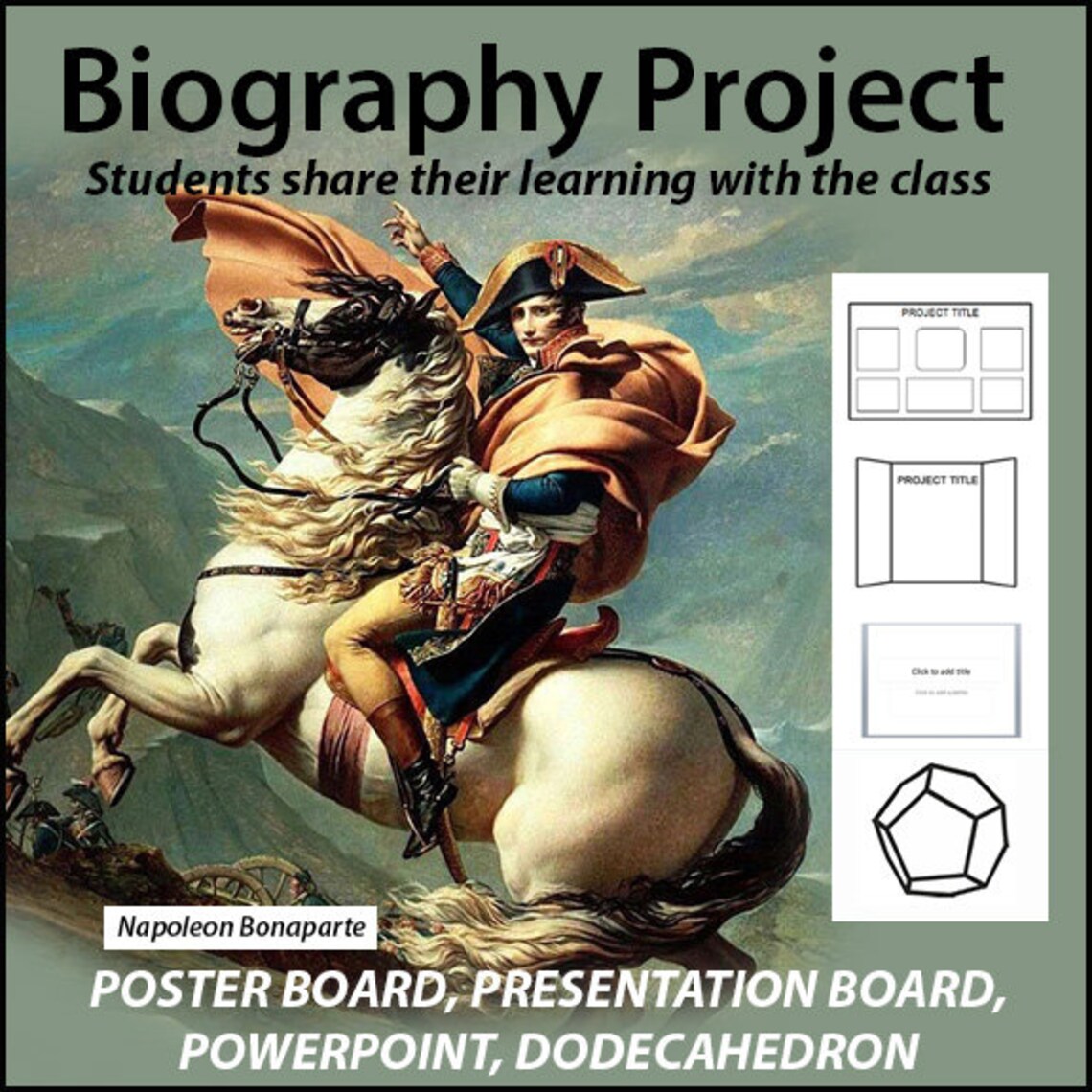 Biography Research Project - PBL // Printable Teaching Resource // No ...