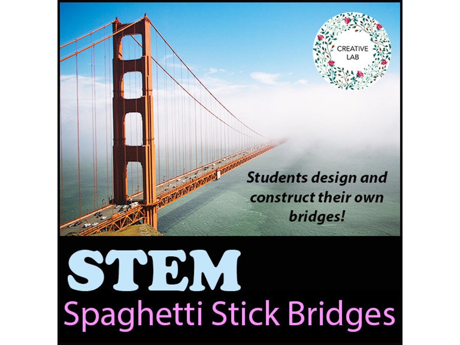 Spaghetti Stick Bridges // Printable Teaching Resource // No Prep ...