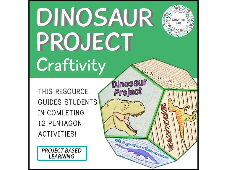Dinosaur Project Craft Activity PBL STEM Project Based Learning ...