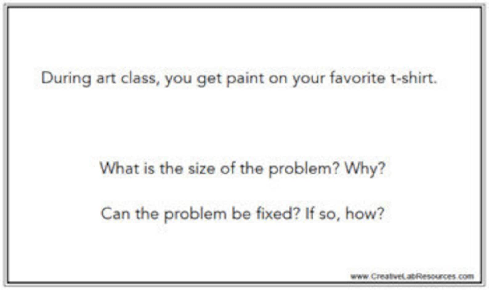 Size of the Problem - Task Cards & Problem Meter - 100% Editable ...