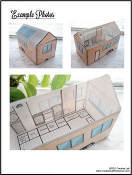 Build a Tiny Home House - Math & Design - 100% Editable // Printable ...