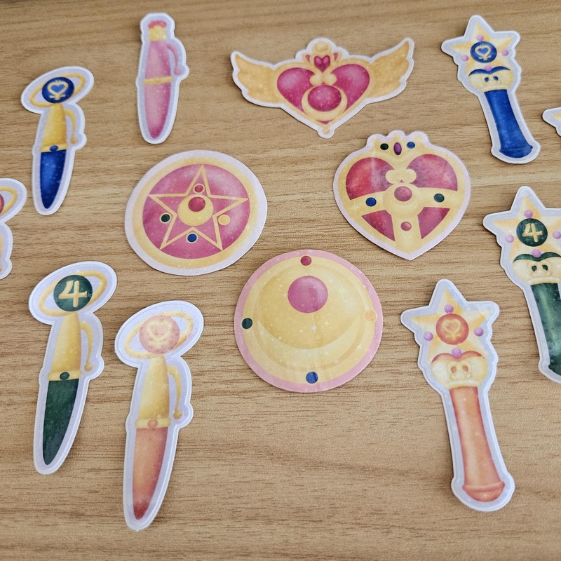 Sailor Moon Stickers - Etsy
