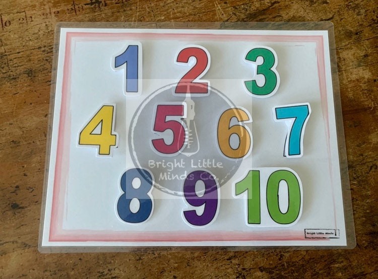 Numbers & Counting 1-10 Hedgehog Learning Activity - Etsy