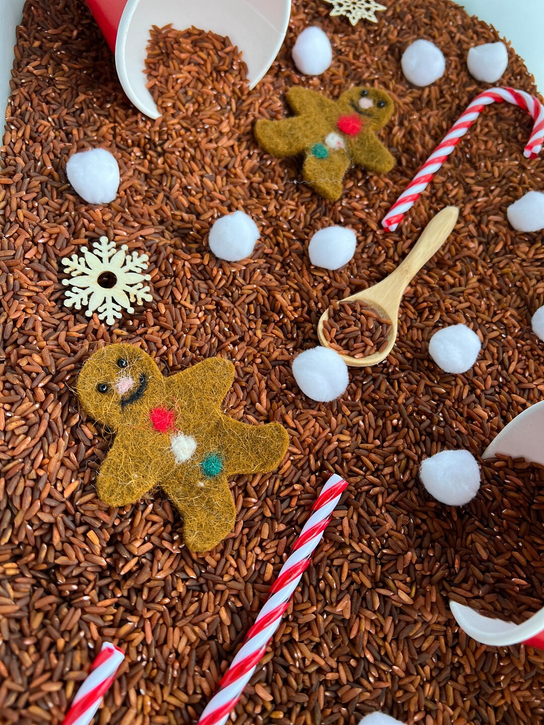 Hot Cocoa Sensory Bin Kit Winter Activity Kit Sensory Play - Etsy