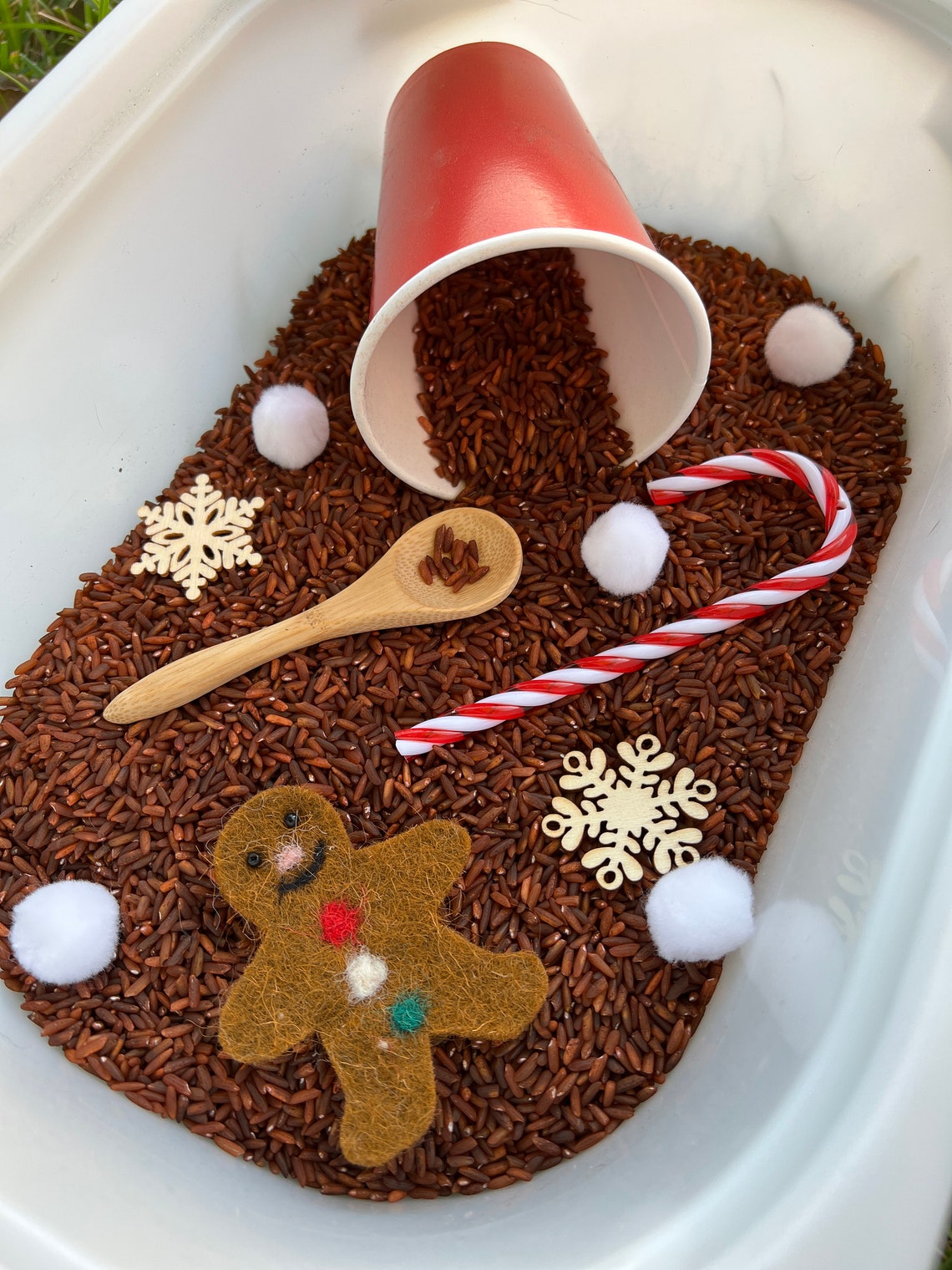 Hot Cocoa Sensory Bin Kit Winter Activity Kit Sensory Play - Etsy