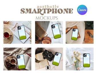 Canva Template - Sublimation iPhone Case Mockups - Etsy