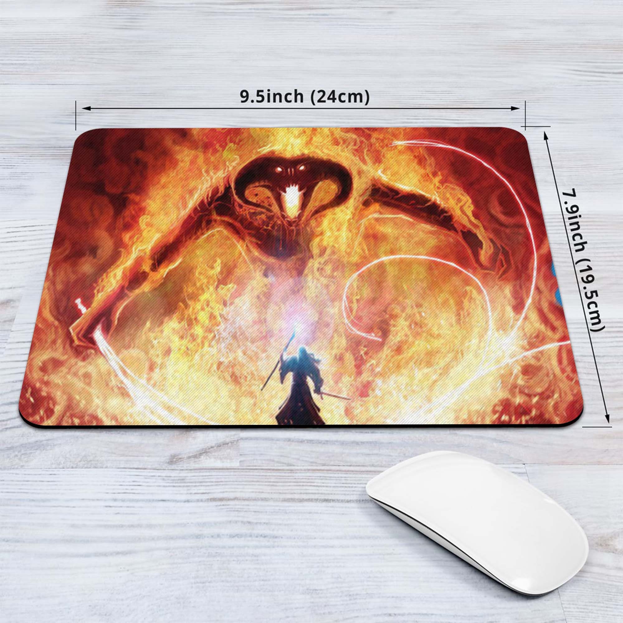 Gandalf Vs Balrog Mouse Pad LOTR Mouse Pad Lord of the Rings - Etsy UK