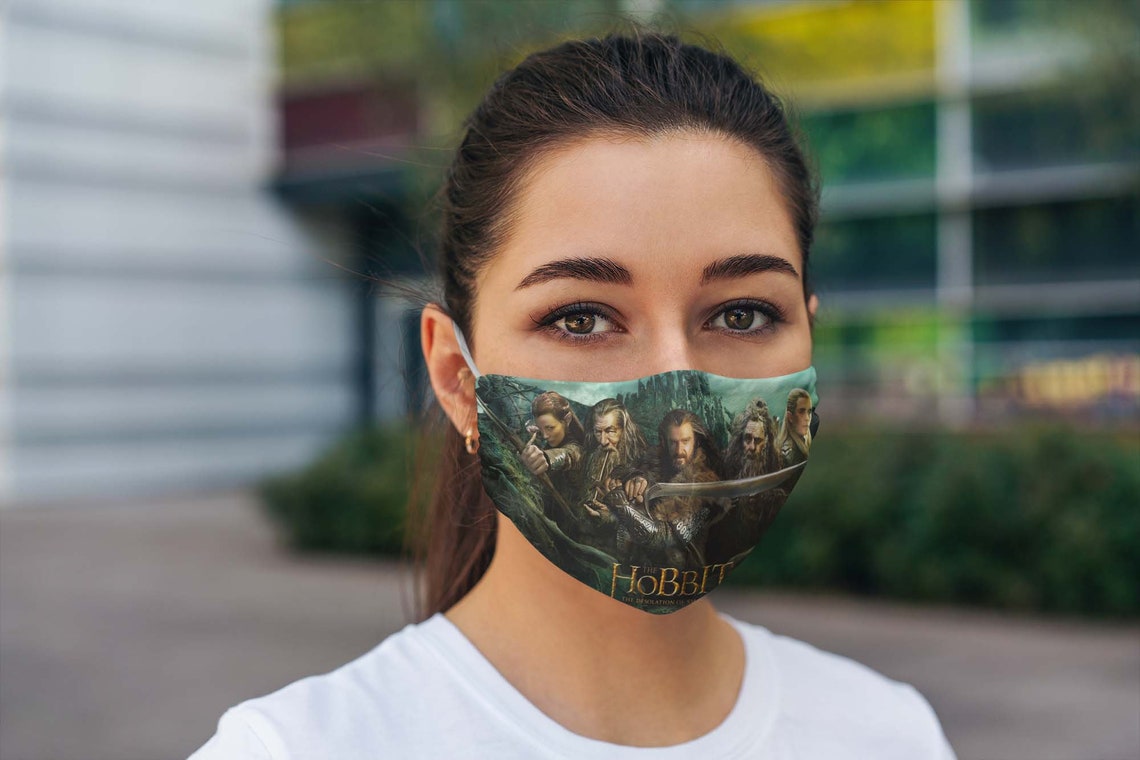 The Dwarf Face Mask the Hobbit Face Mask Washable and - Etsy