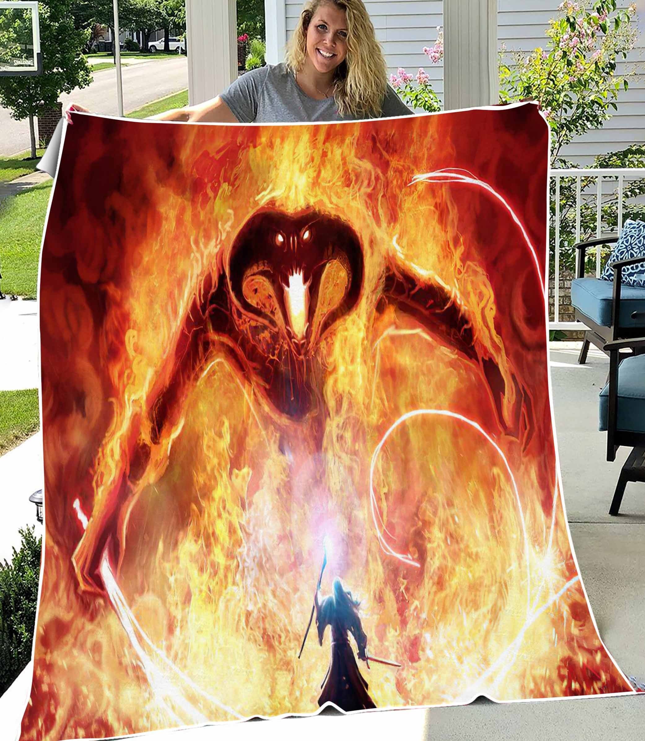Gandalf Balrog You Shall Not Pass