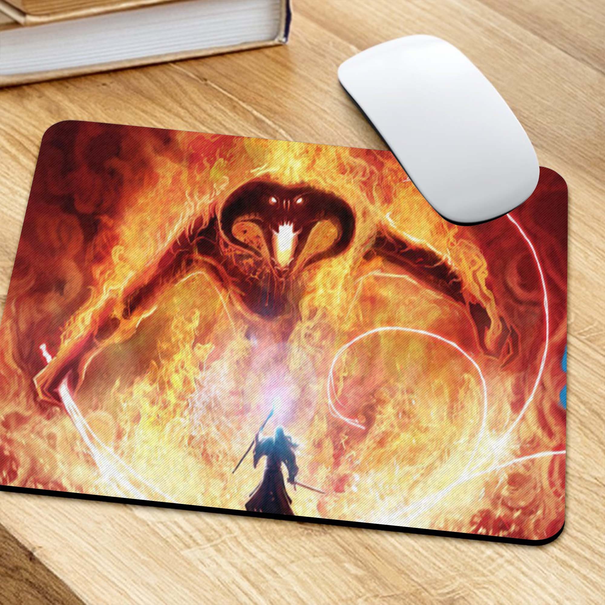 Gandalf Vs Balrog Mouse Pad LOTR Mouse Pad Lord of the Rings - Etsy UK