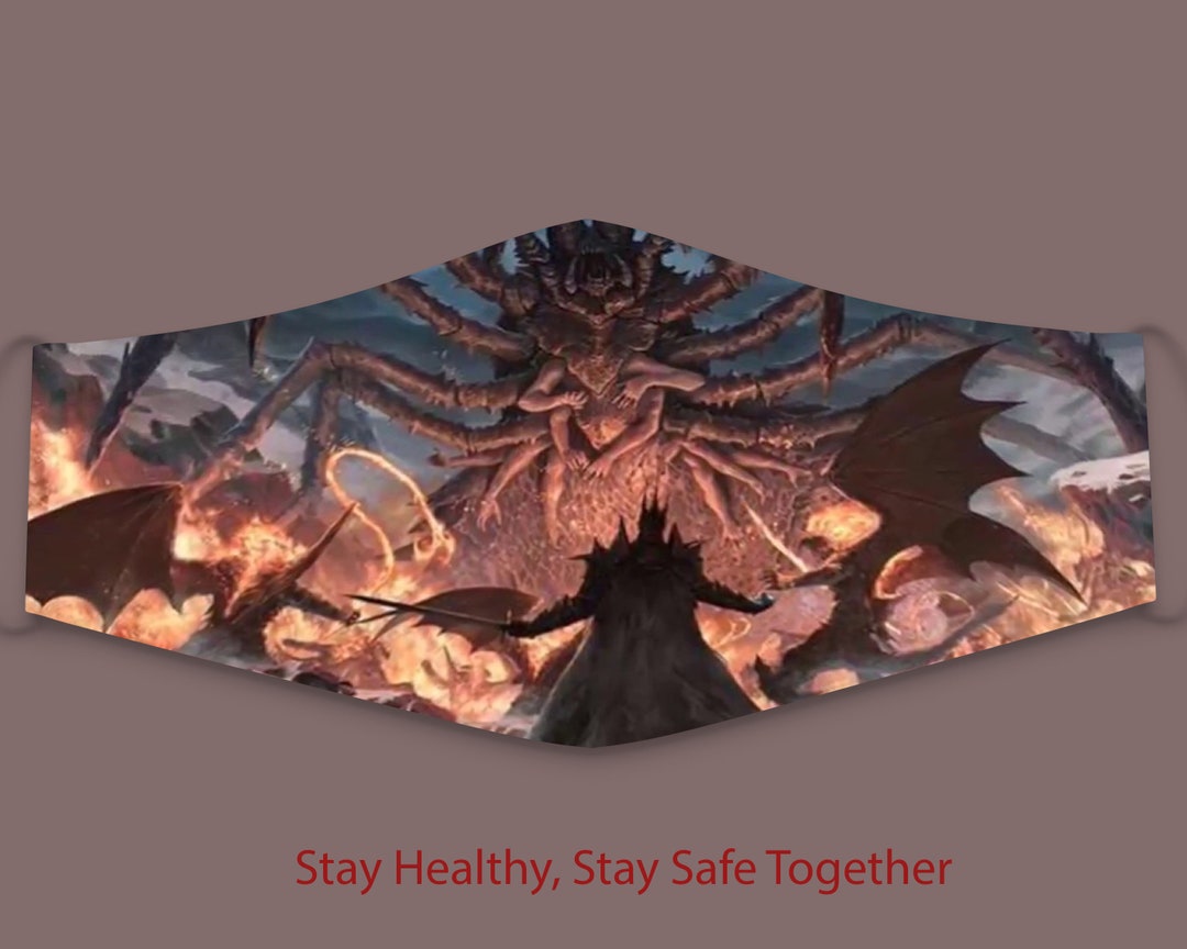 Morgoth Face mask Lord of the ring face mask LOTR Washable - Etsy 日本