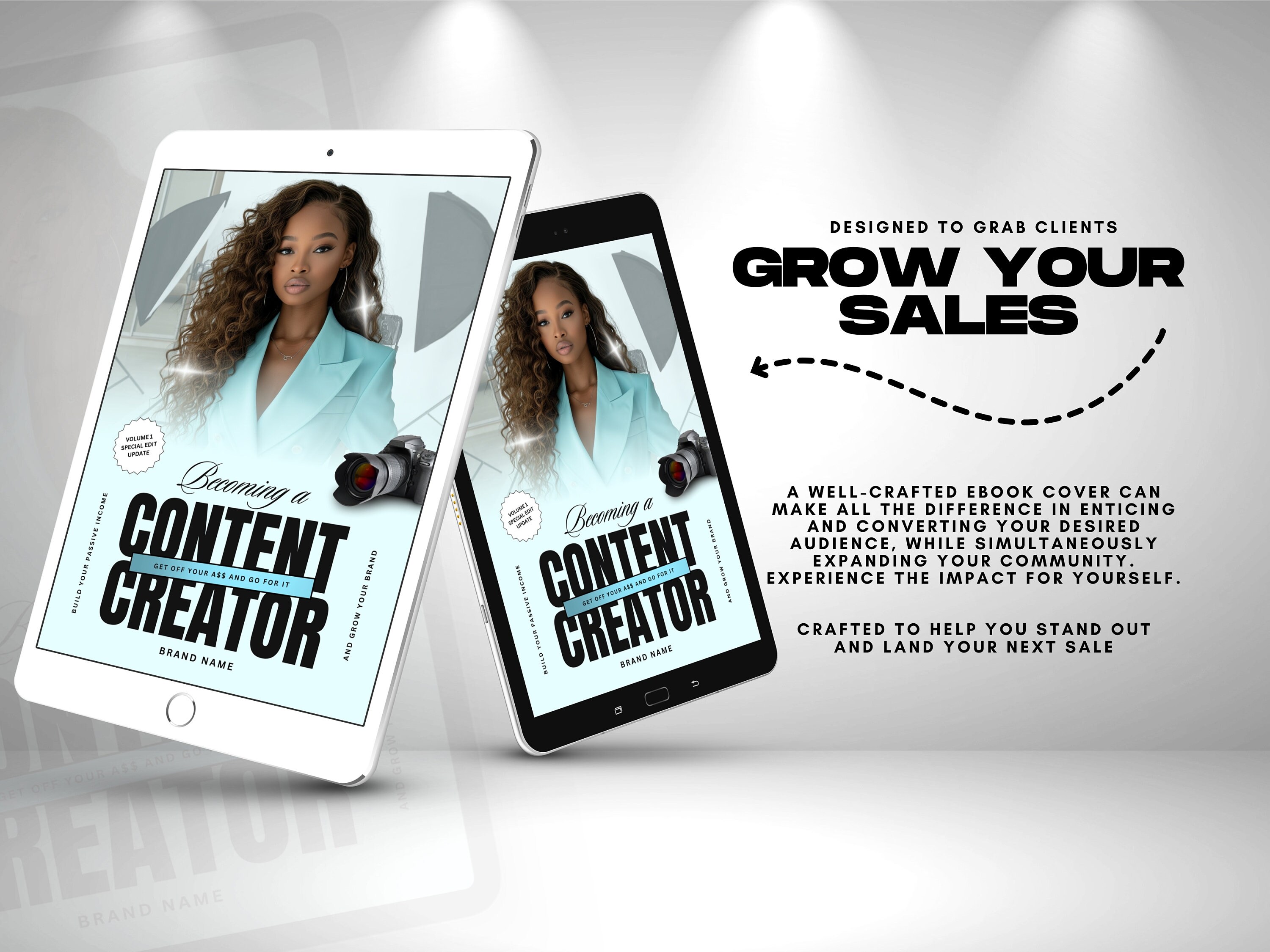 Editable Ebook Cover, Done for You Ebook Cover Template, Content ...