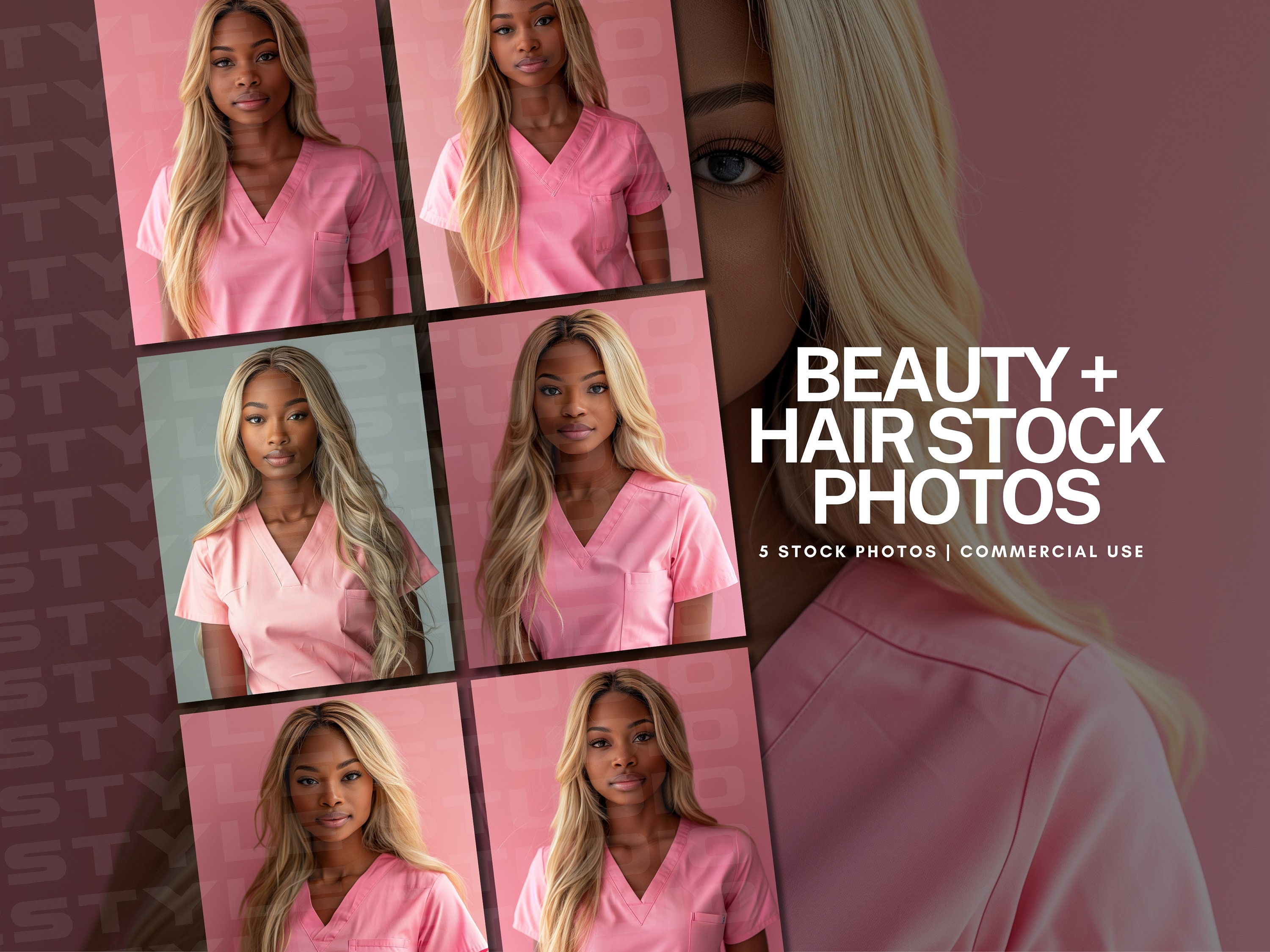 Cosmetology Stock Photos Commercial Use, AI Hair Stock Photo, Valentine ...