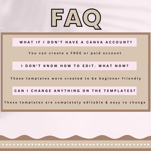 Instagram Landing Page Template Link in Bio Canva Website - Etsy