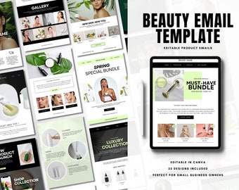 Pink Editable Email Template Canva Business E-mail Marketing Templates ...