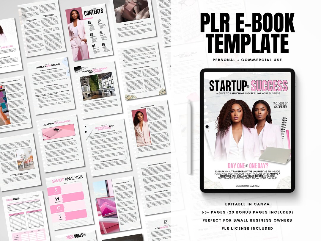 PLR Ebook Template, Done for Your Ebook, PLR Workbook Template, Dfy ...