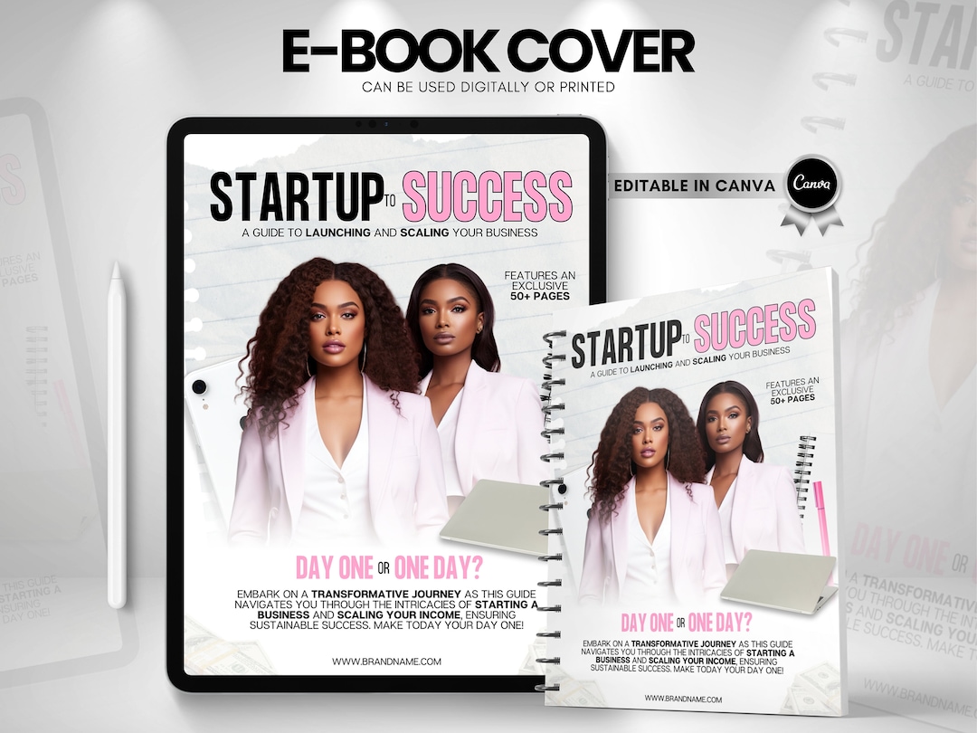 Editable Ebook Cover, E-book Template, DIY E Book Cover Design, Canva ...