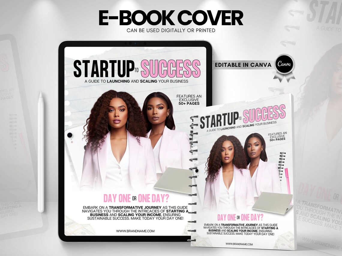 Editable Ebook Cover, E-book Template, DIY E Book Cover Design, Canva ...