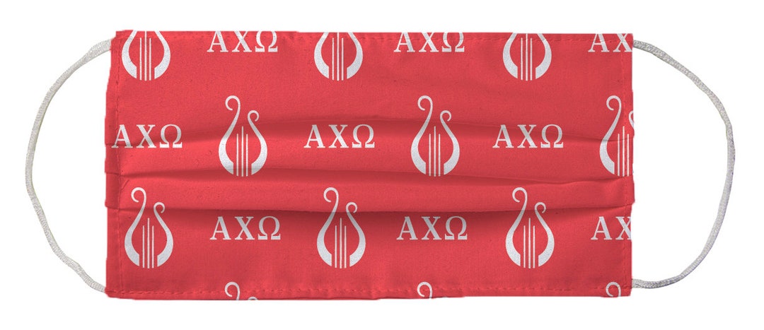 Alpha Chi Omega Face Mask Coverlet - Etsy