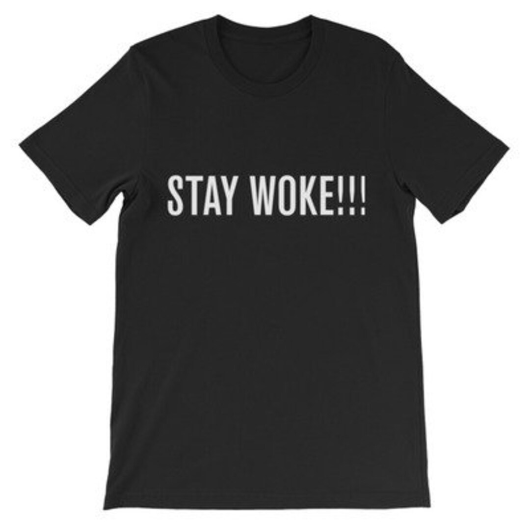 Men's Stay Woke T-shirt - Etsy
