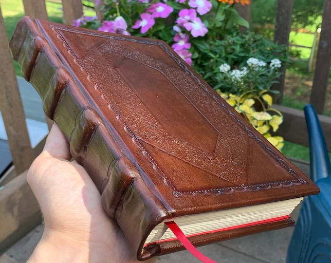 Hand Bound Leather Journal First Edition - Etsy