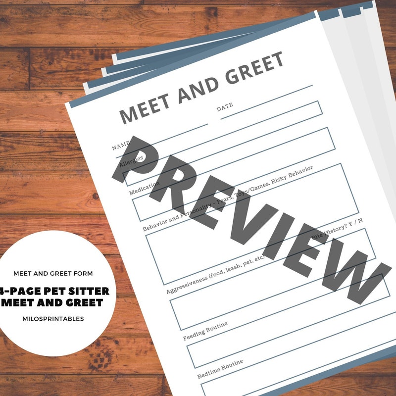 Meet and Greet - Etsy