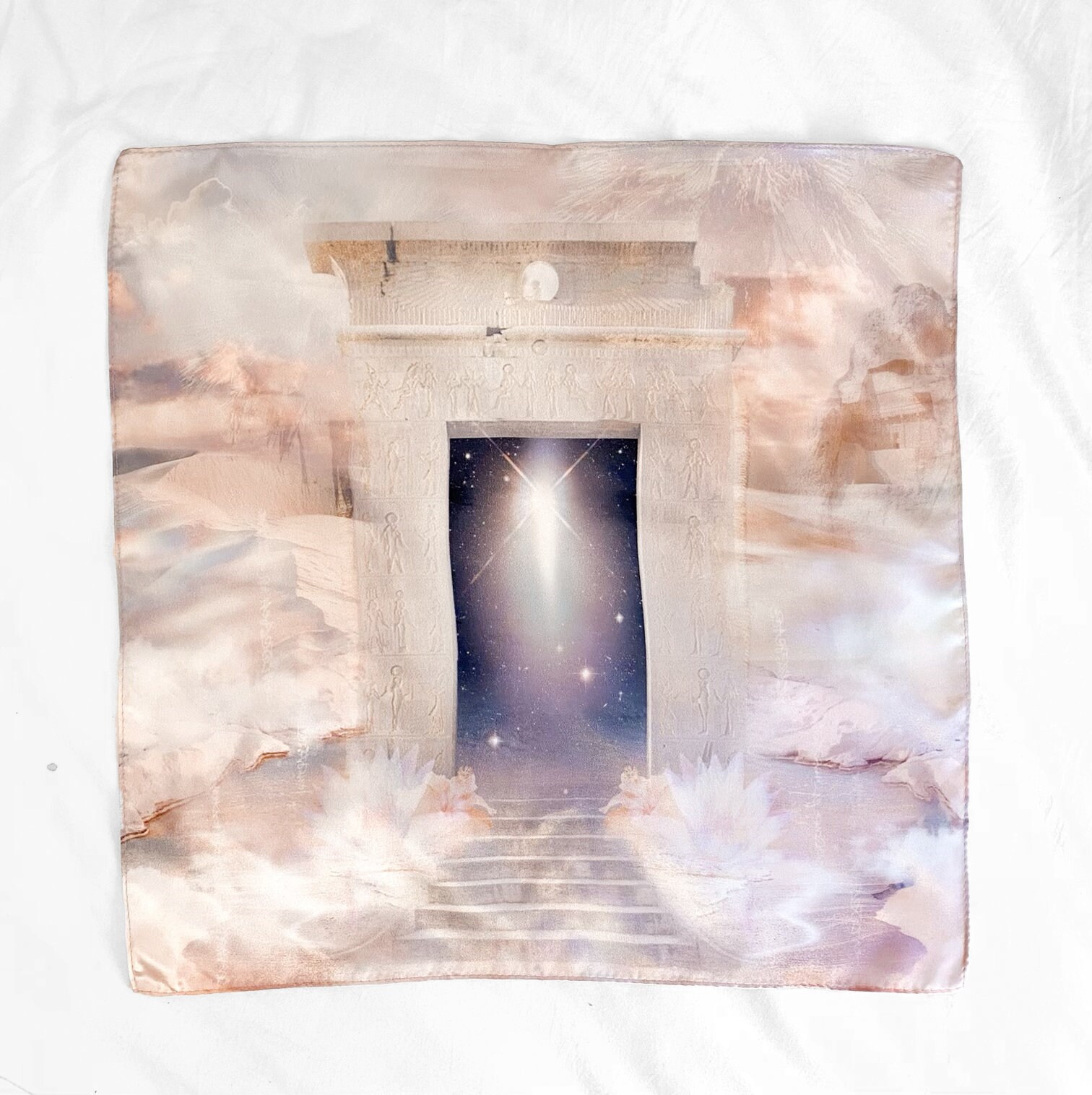 Twilight Temple Vegan Silk Altar Cloth // Sacred Space | Etsy
